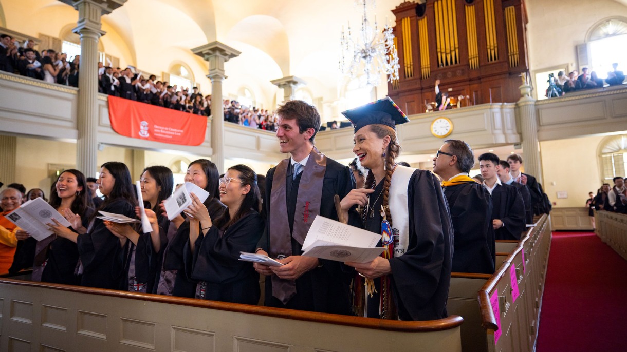 At Brown’s Baccalaureate, an opportunity to rejoice and reflect | Brown ...