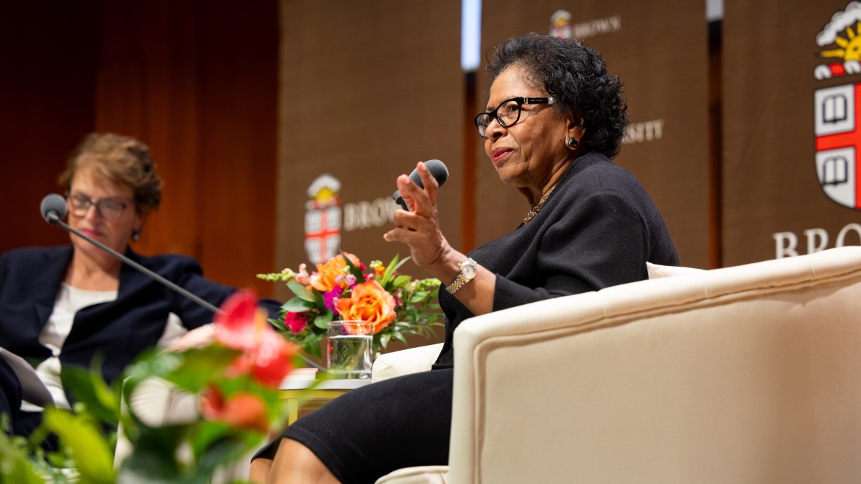 Brown President Emerita Ruth J. Simmons: ‘Rise to the challenge’ of ...