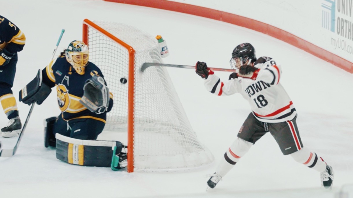 A ‘Michigan’ at Brown? Legendary goal by women’s hockey player takes ...