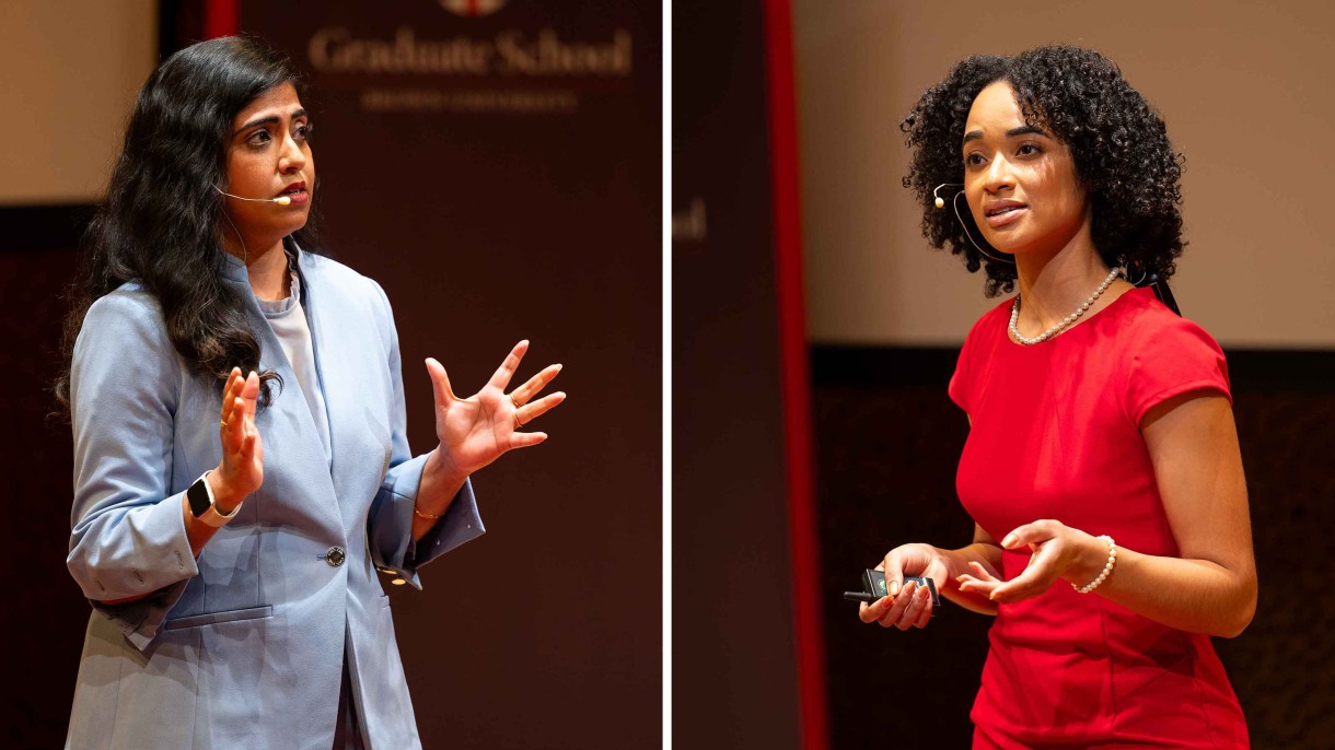 Graduate student speakers at Commencement will encourage peers to ...