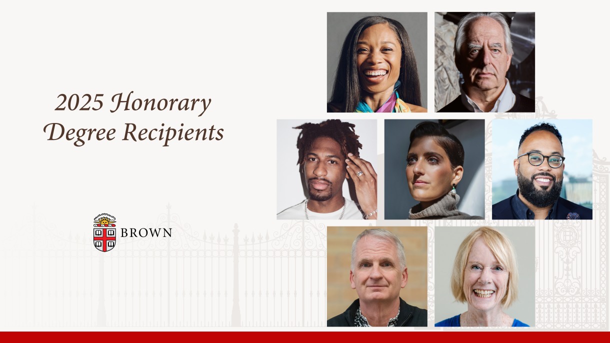 Brown to confer honorary degrees on seven distinguished leaders at ...