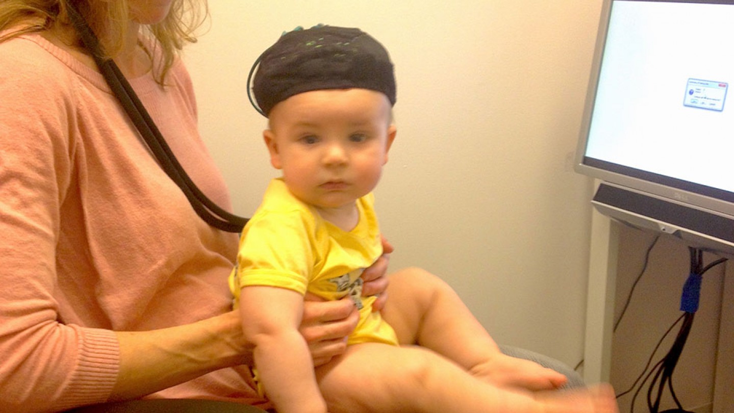 Infants use prefrontal cortex in learning | Brown University