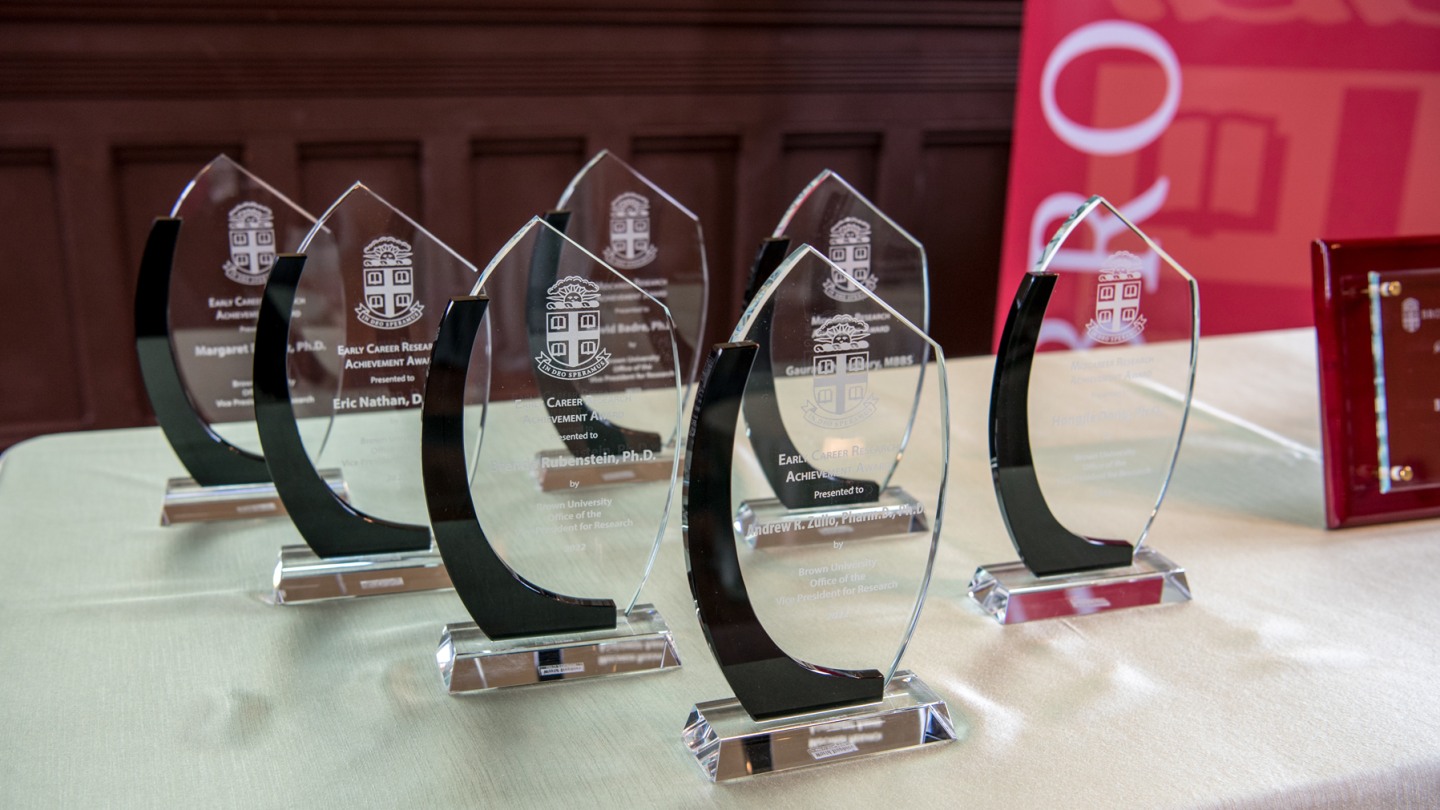 Research Achievement Awards honor early, mid-career Brown scholars ...