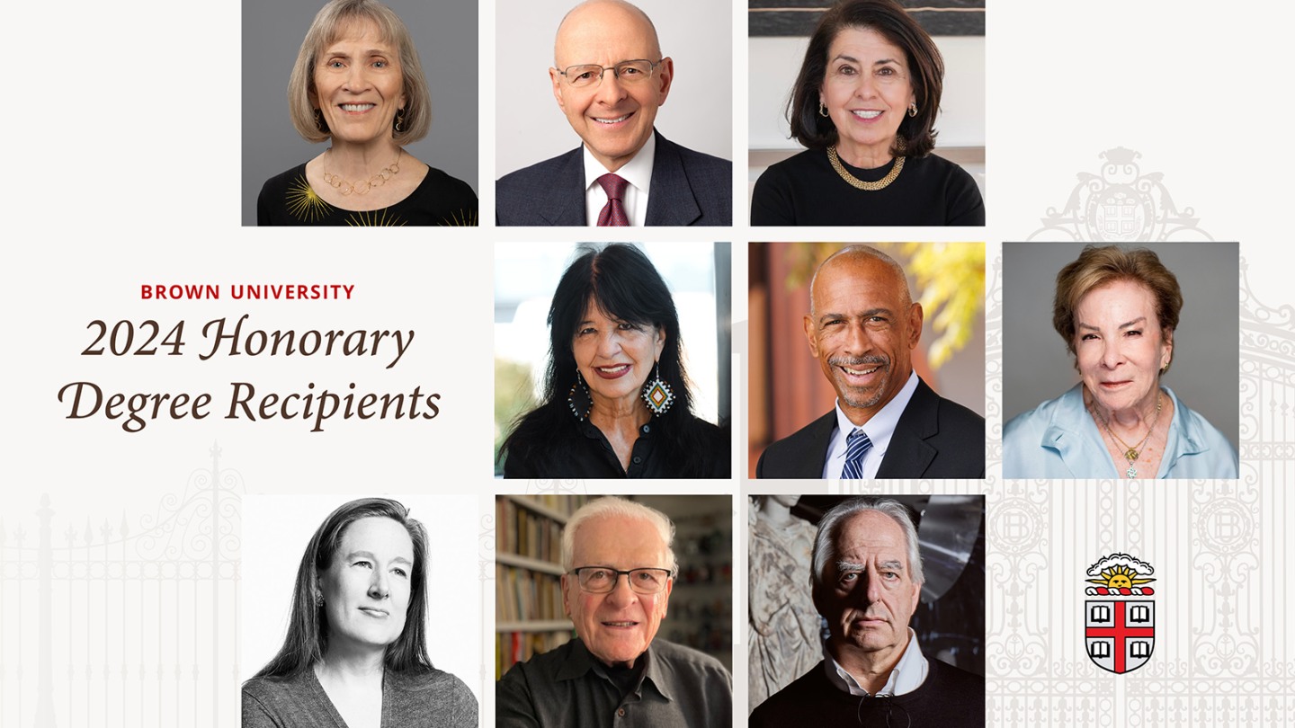 Brown to confer honorary degrees on nine distinguished leaders at ...