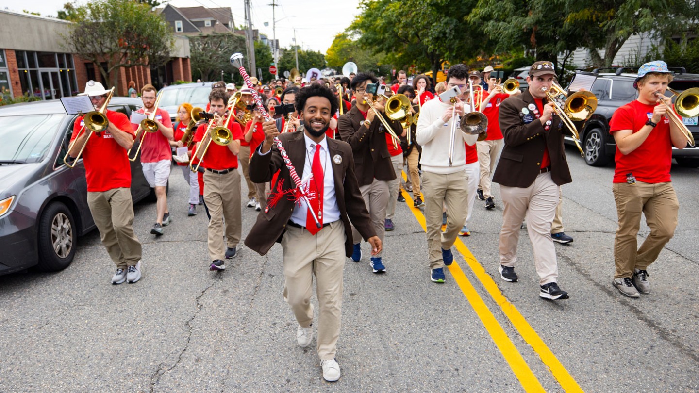 Marching to the beat of their own drum: Brown Band celebrates 100 years ...