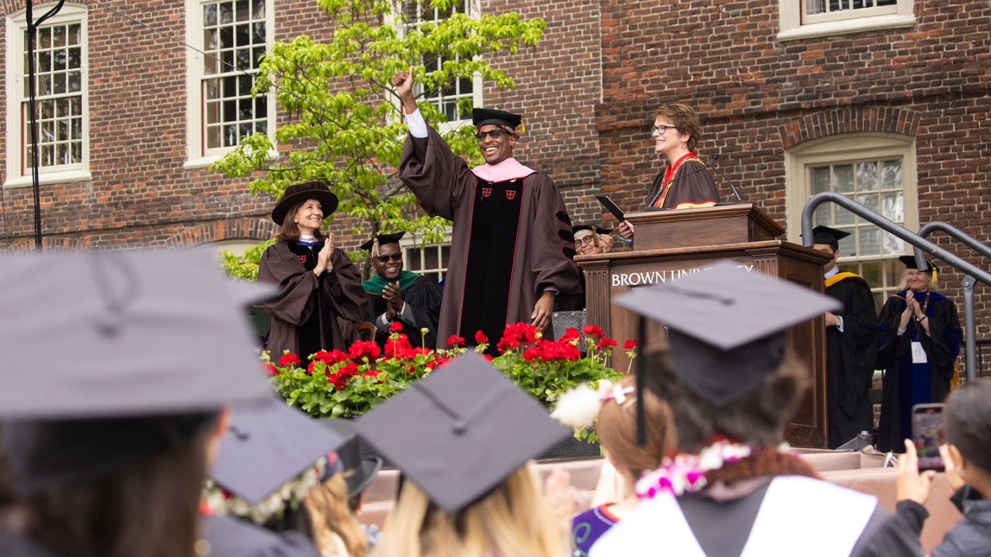 Brown confers honorary doctorates on seven distinguished leaders ...