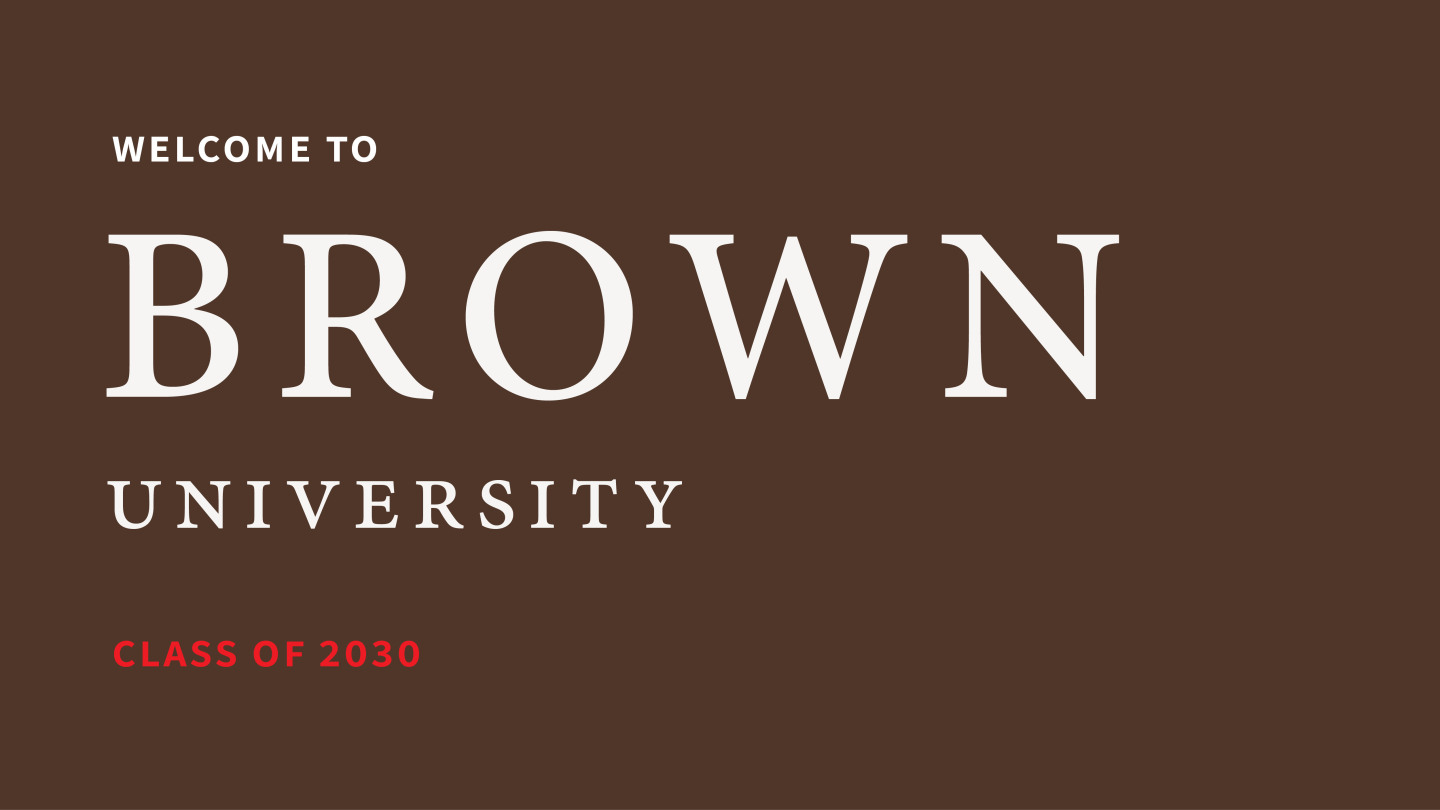 Brown admits 890 early decision students to the undergraduate Class of ...