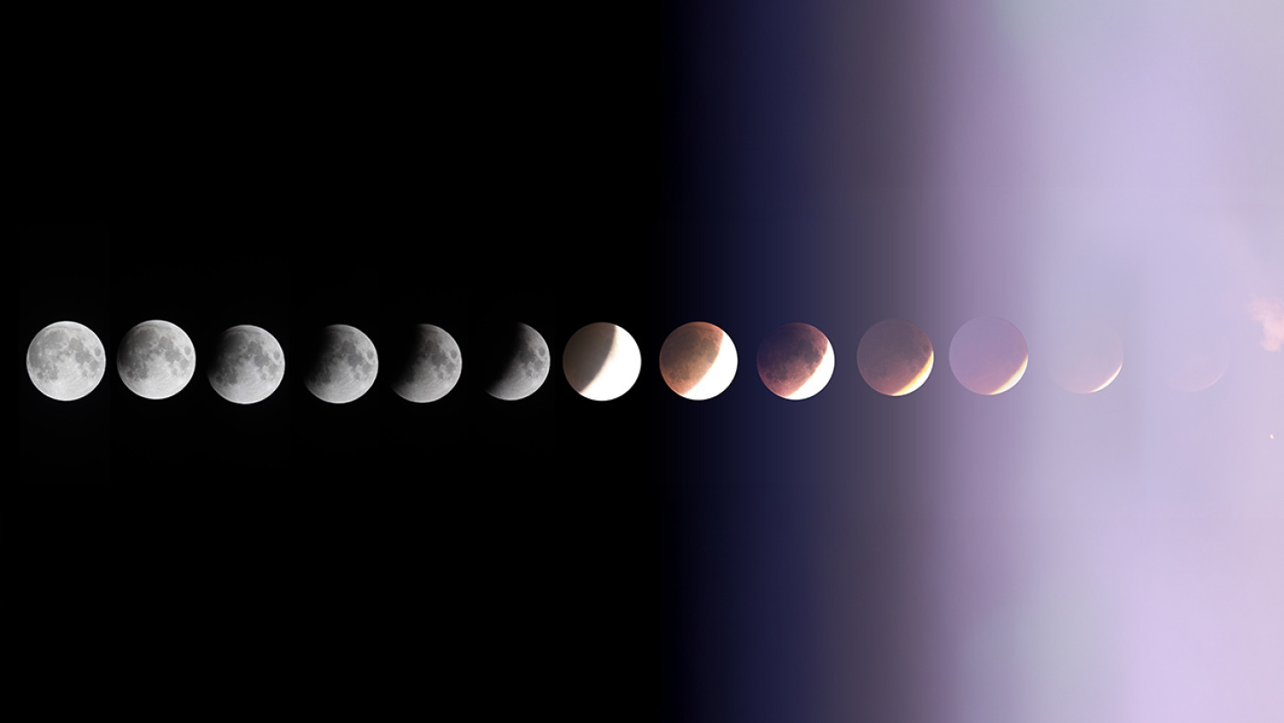 Photos: Students capture lunar eclipse images from Barus & Holley ...