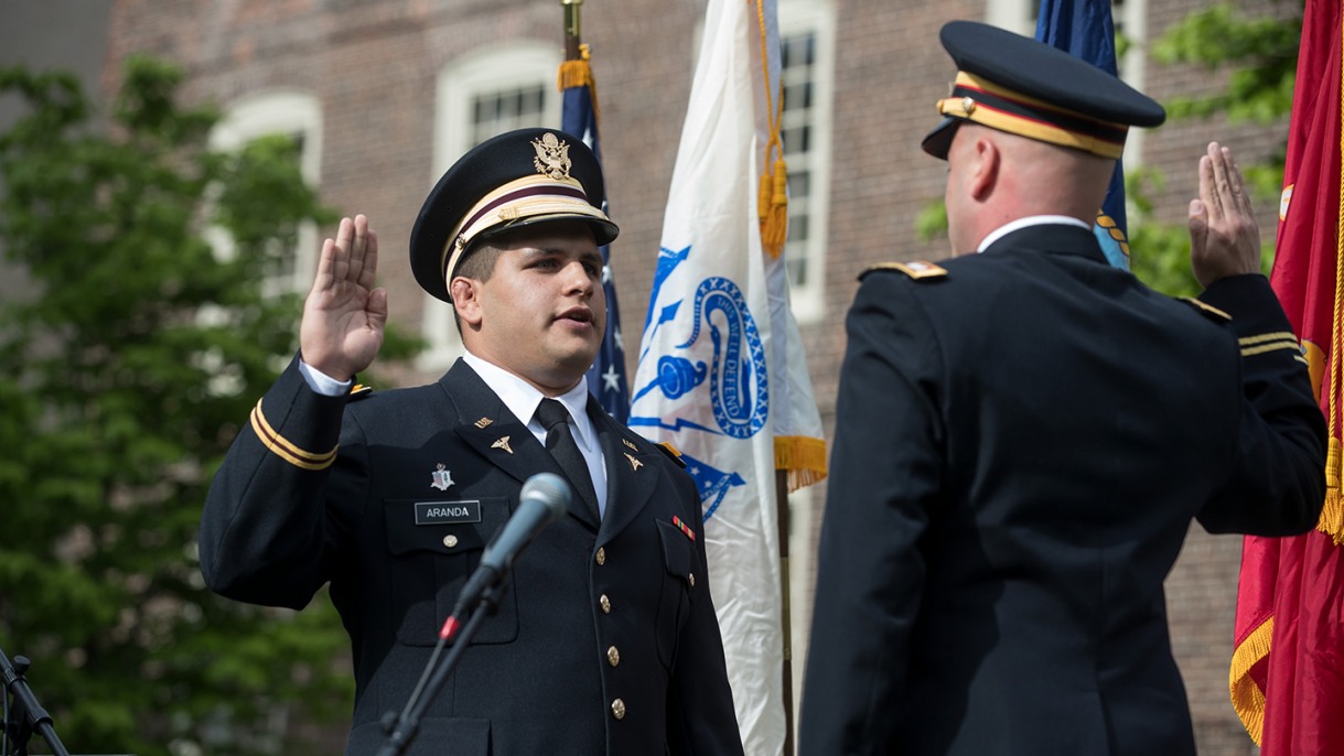 Ceremony recognizes graduating veterans, honors new captain, celebrates ...