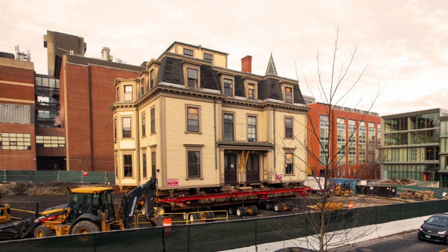 Relocation of historic Sharpe House will unify history department ...